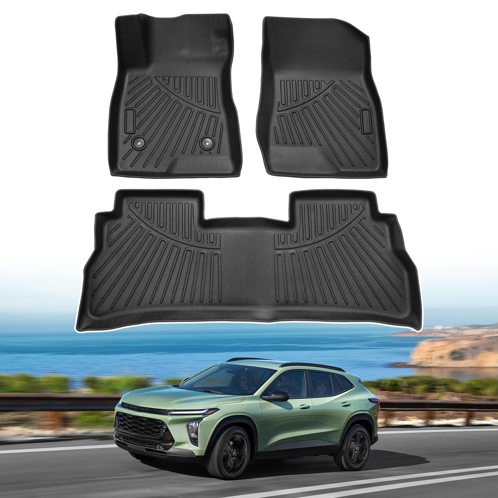 Amazon.com: Powerty Floor Mats for 2024 2025 Chevrolet/Chevy Trax ...