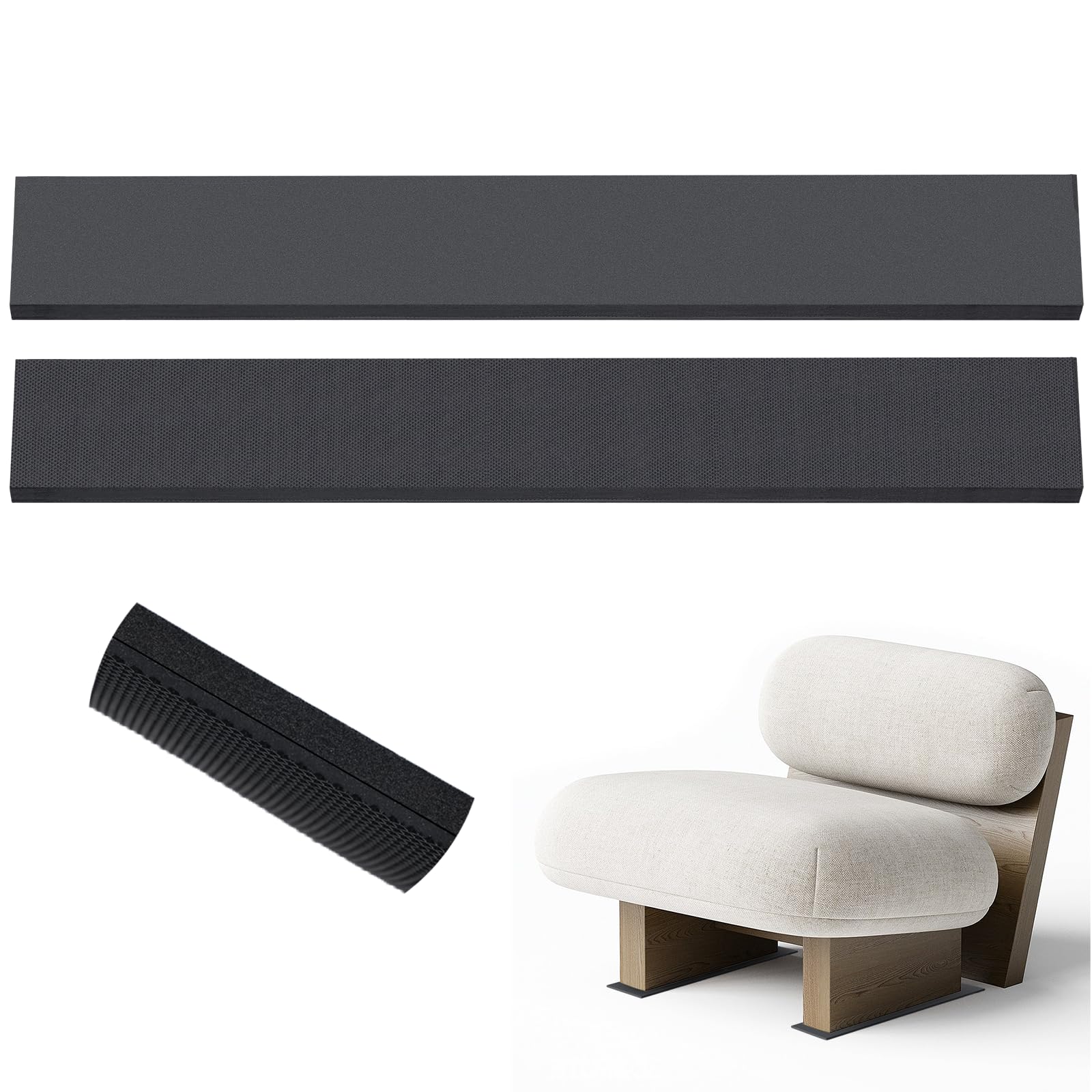 Double-Layer Premium Non-Slip Design Rubber Furniture Rail Pads for ...