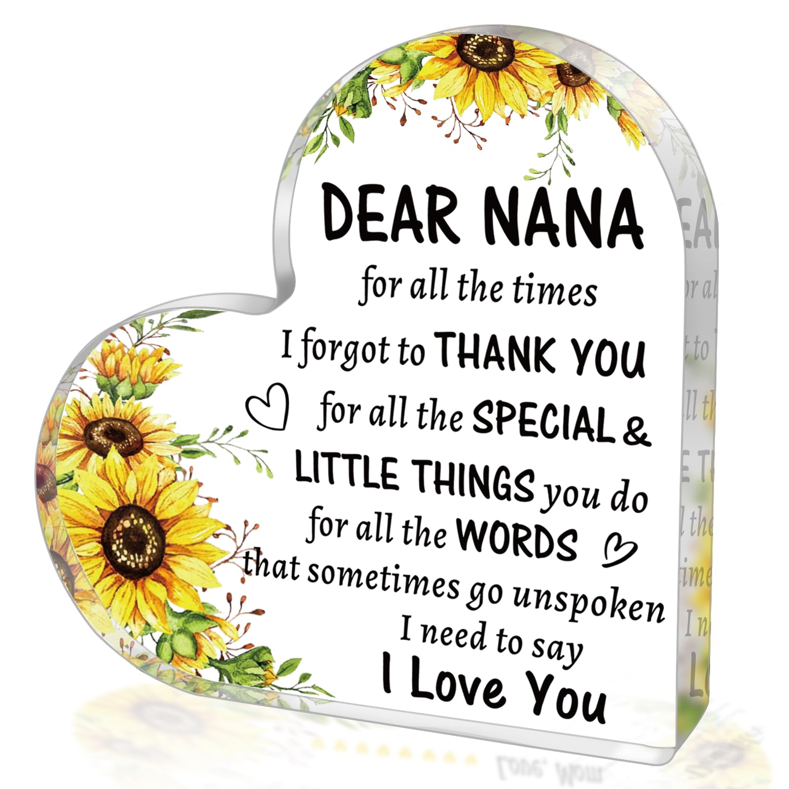 Amazon.com: SUEHHYY Best Nana Gifts from Grandkids, to My Nana Acrylic ...