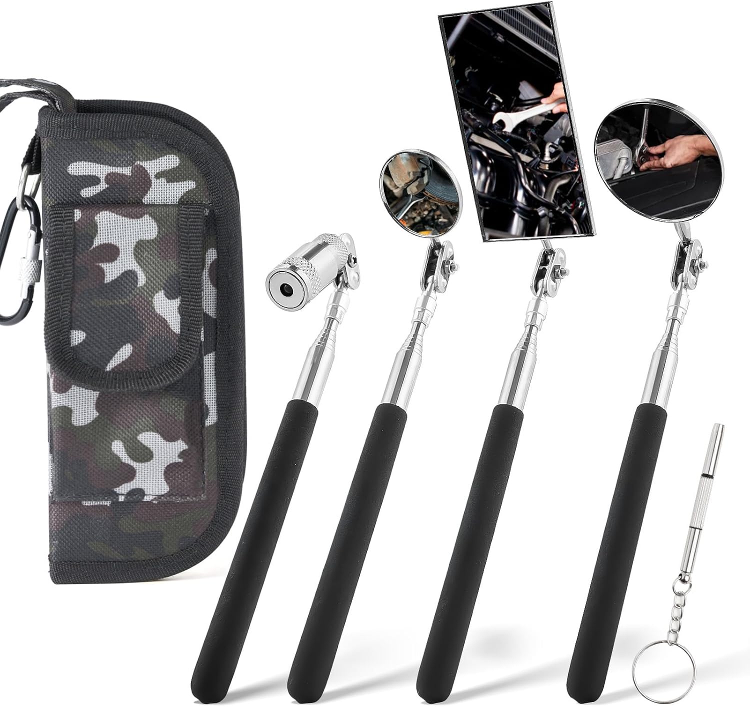 Biib Magnetic Pickup Tool Rechabite Magnetic Pickup Tool Set - 3 Piece ...