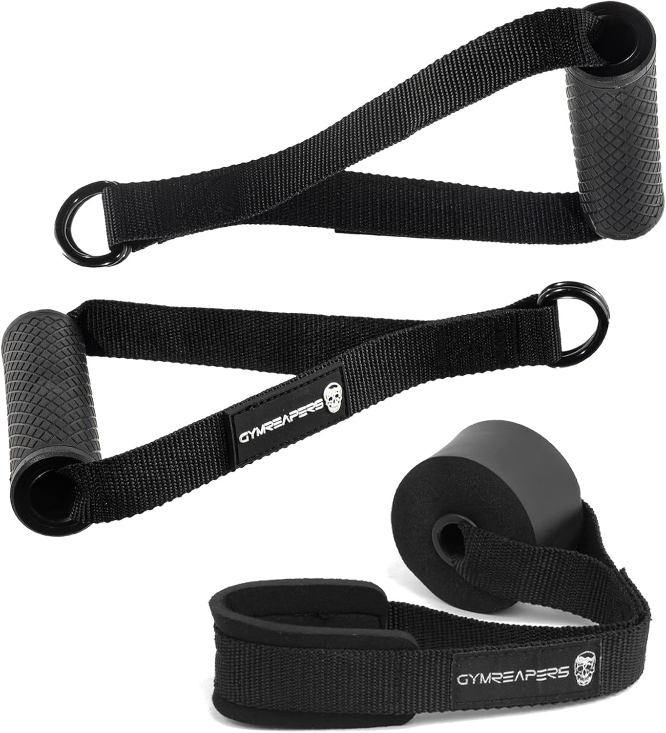Amazon.com: Gymreapers Resistance Band Handle/Door Anchor Combo ...