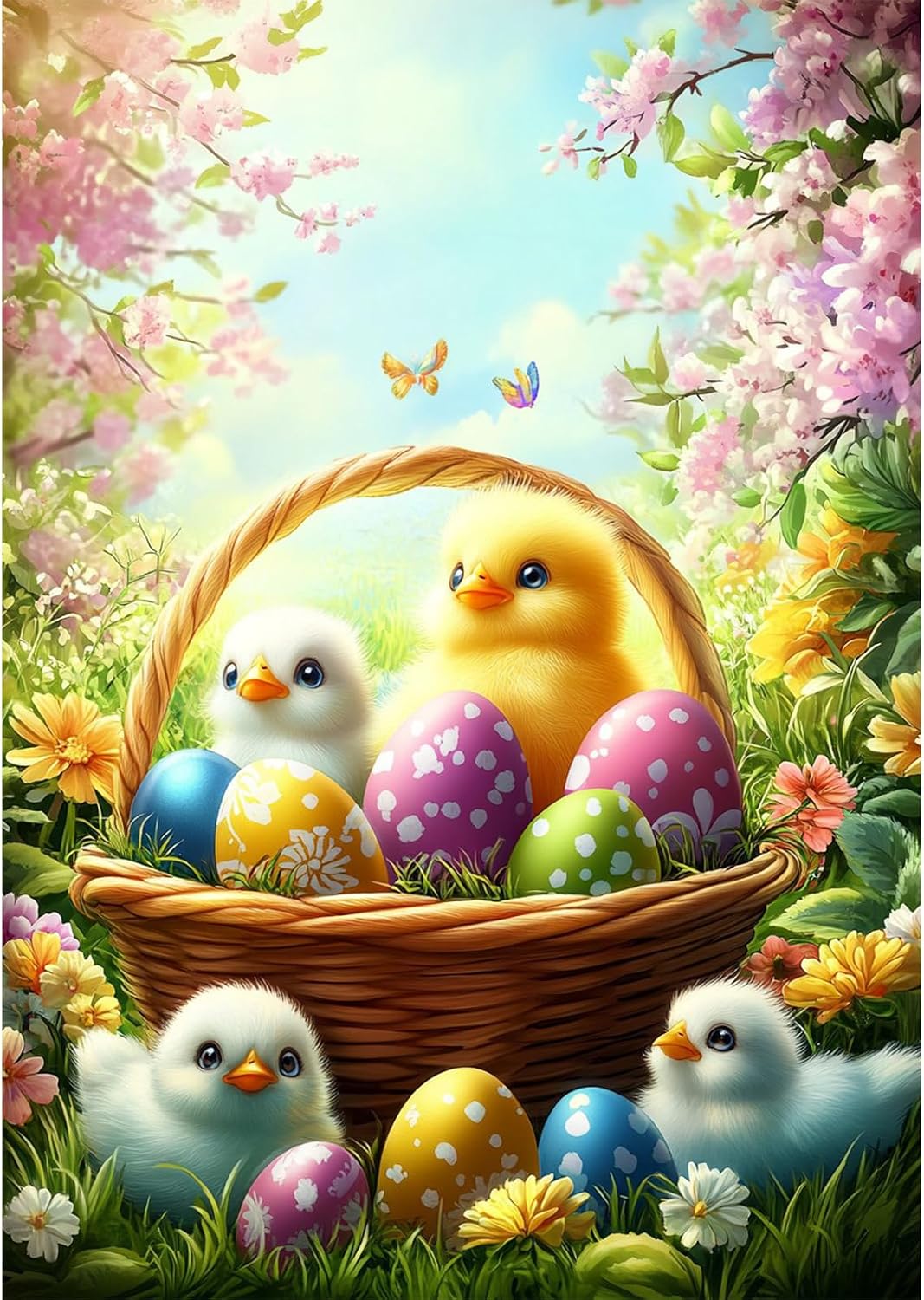 Amazon.com: NAIMOER Easter Diamond Art Kits for Adults Beginner, 5D Egg ...