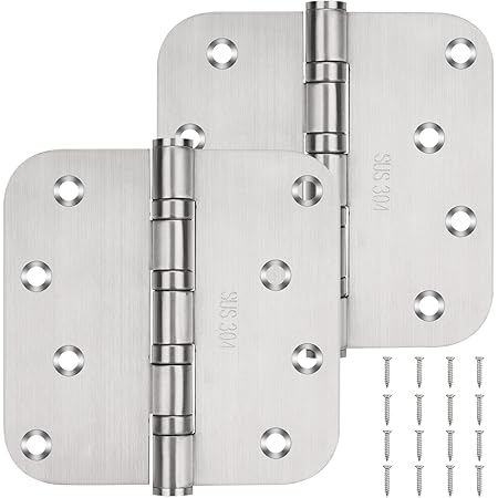 4'' Ball Bearing Door Hinges Stainless Steel Heavy Duty Hinges 4 x 4 ...
