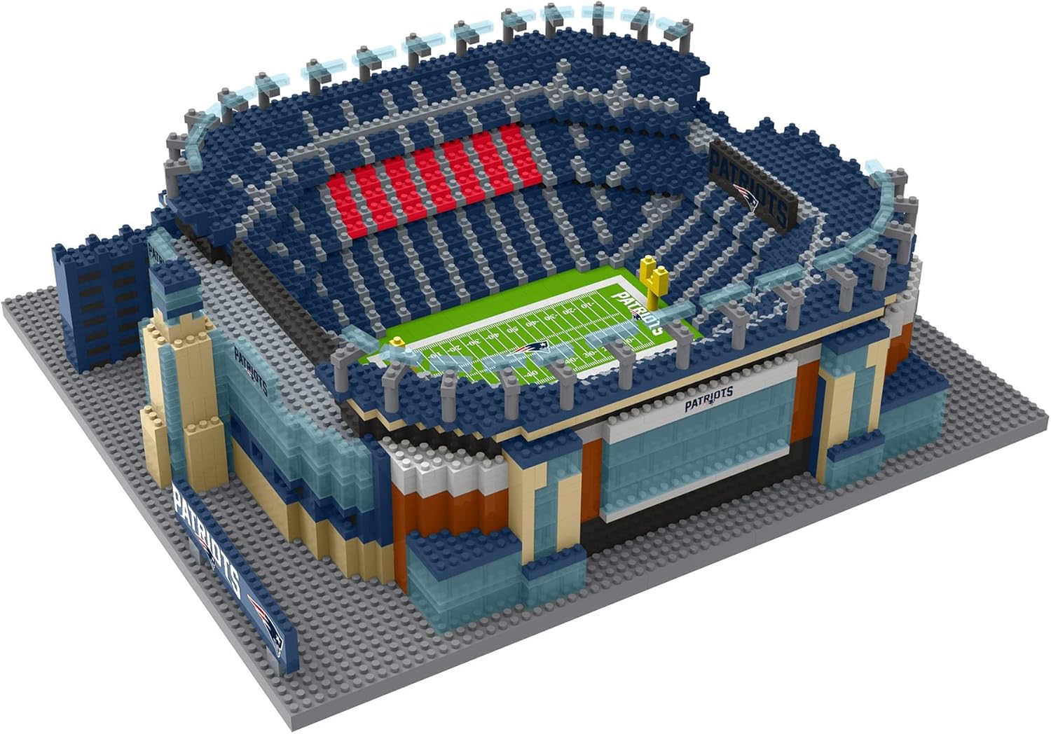 Lego Football Kansas City Chiefs Arrowhead Mini BRXLZ Stadium Notre ...