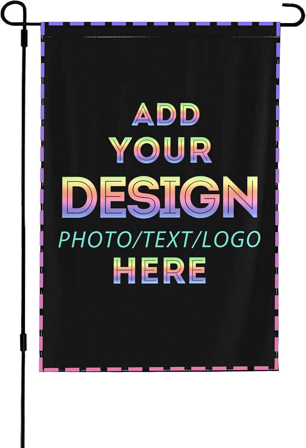 Amazon.com : Custom Garden Flag Personalized Yard Banner Add Photo Logo ...