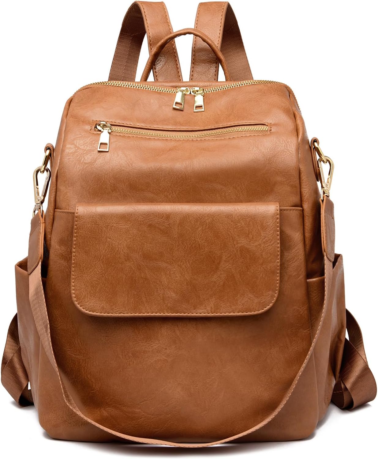 Amazon.com: ZOCILOR Backpack Purse for Women, Stylish Leather Design ...