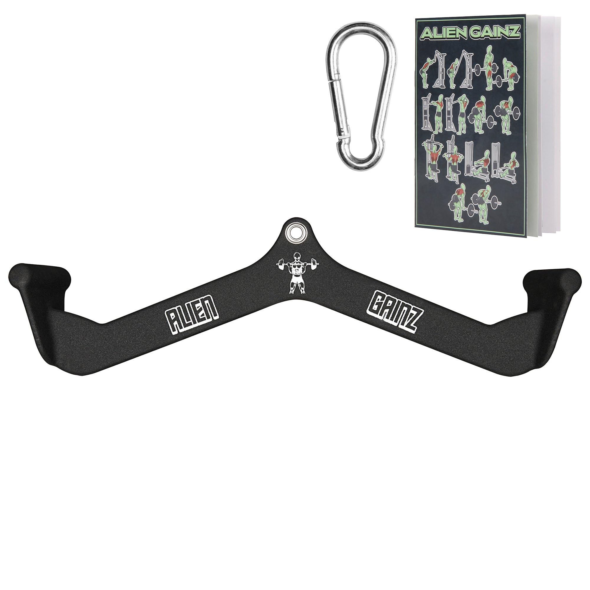Amazon.com : Alien Gainz Lat Pull Down Bar - Heavy Duty Cable ...