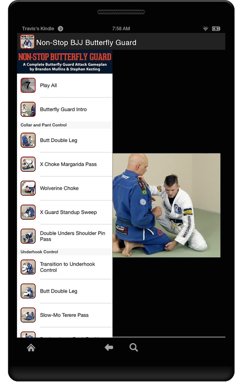 Non-Stop BJJ Butterfly Guard; A Step-by-Step System for Sweeps and ...