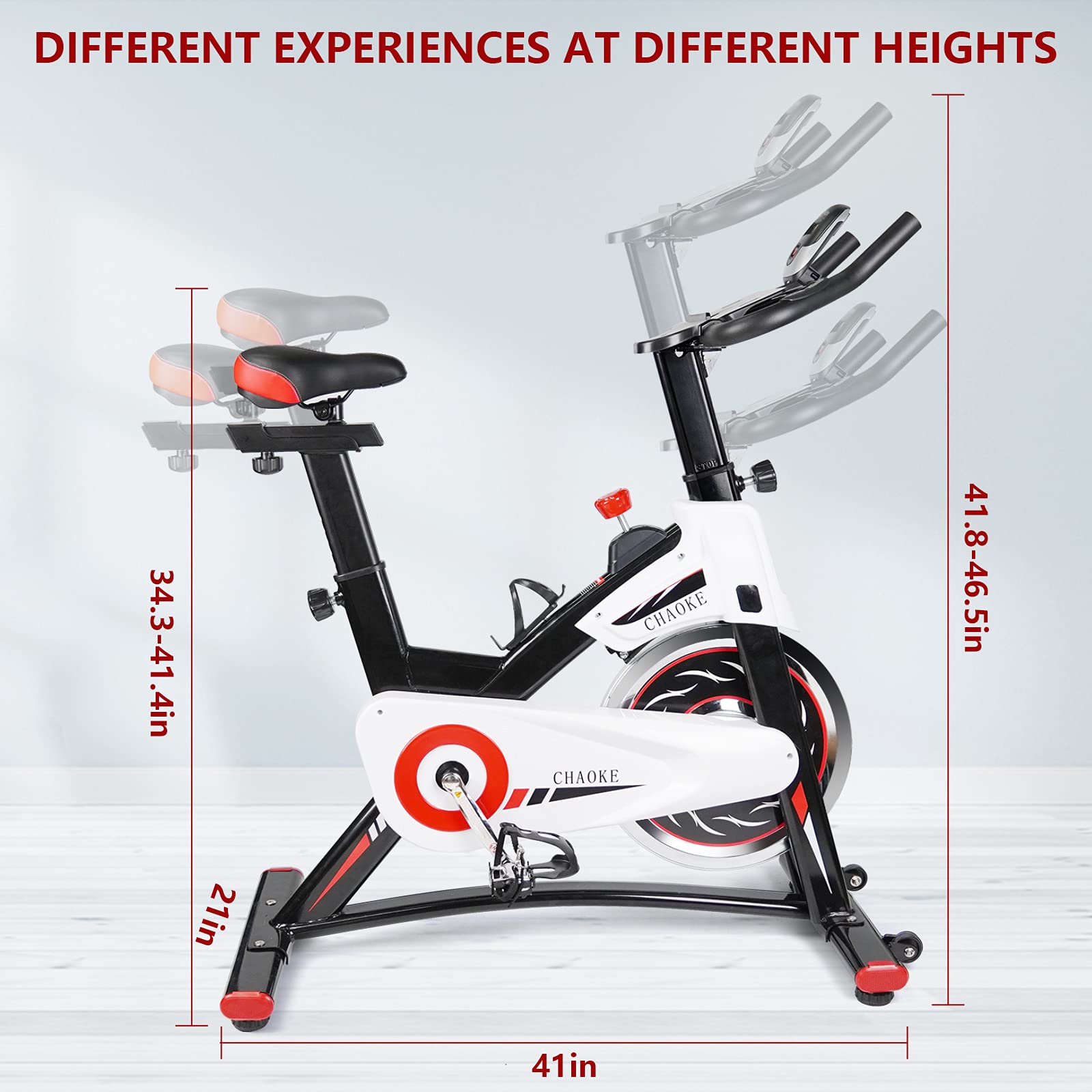Exercise Bike, CHAOKE Ind...B08832TDBK | Encarguelo.com.ec