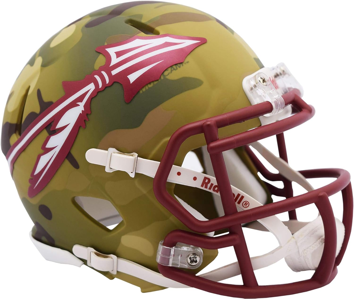 Amazon.com: Florida State Seminoles Riddell Camo Alternate Speed Mini ...