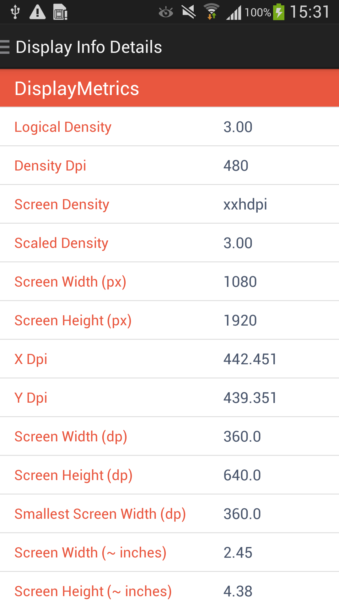 Screen Resolution & Specs - App on Amazon Appstore