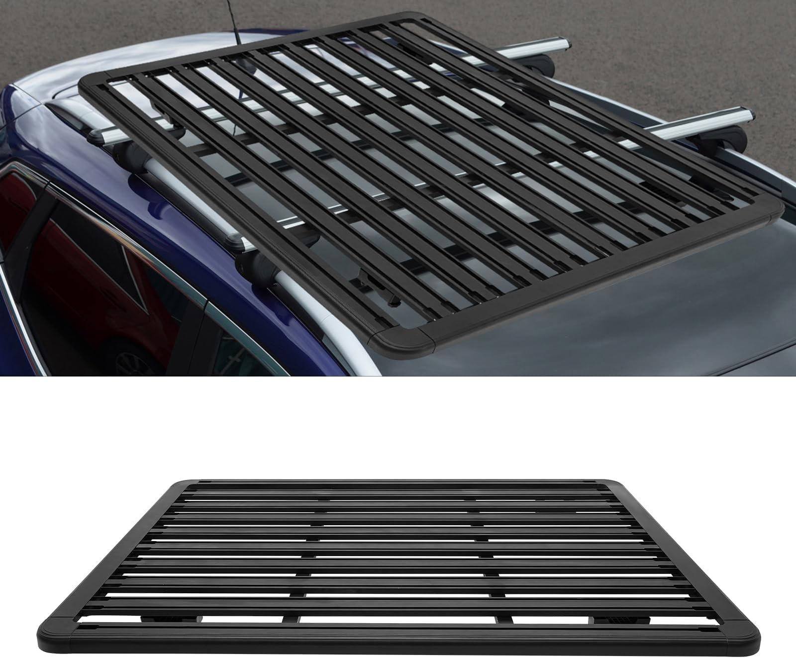 Amazon.com: Car Roof Platform, 63"x47.2" Heavy Duty Flat Roof Rack ...
