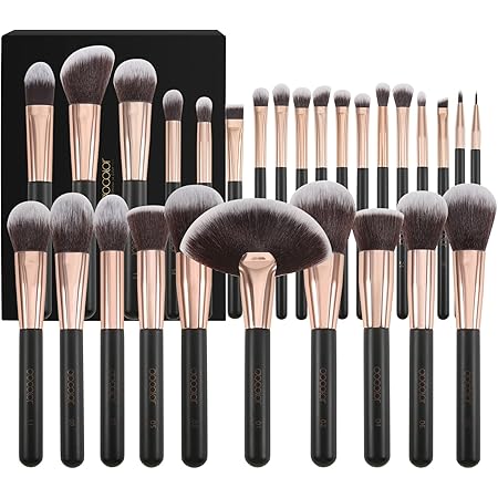 Amazon.com: Docolor Makeup Brushes Set 17Pcs Morandi Makeup Brushes ...