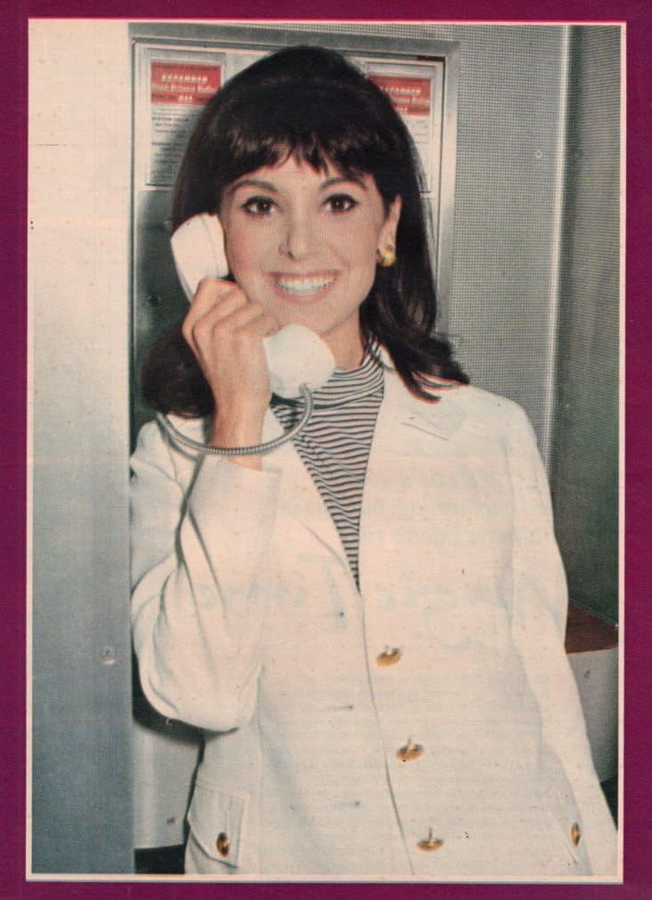Marlo Thomas on Telephone original clipping magazine photo 1page 8x10 # ...