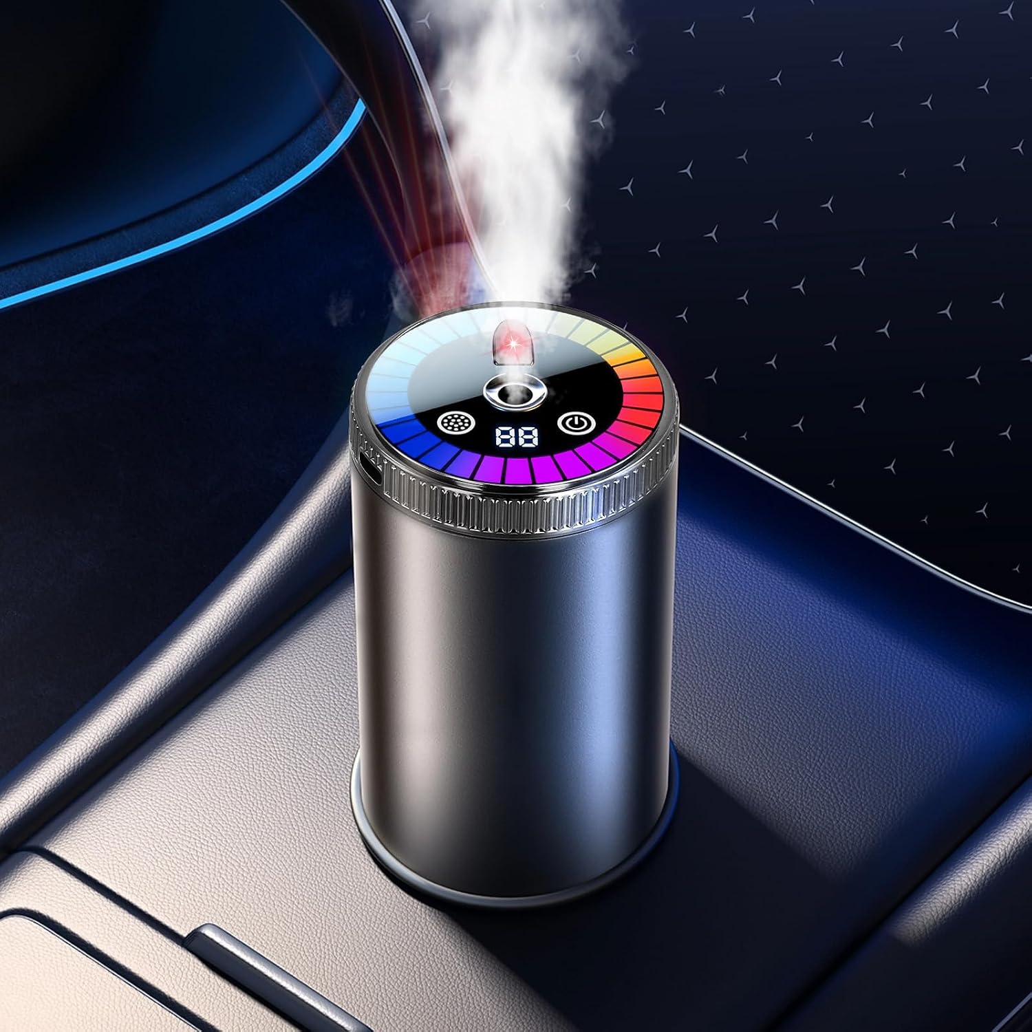 Car Essential Oil Diffuser With Perfume, USB Portable Aromatherapy ...