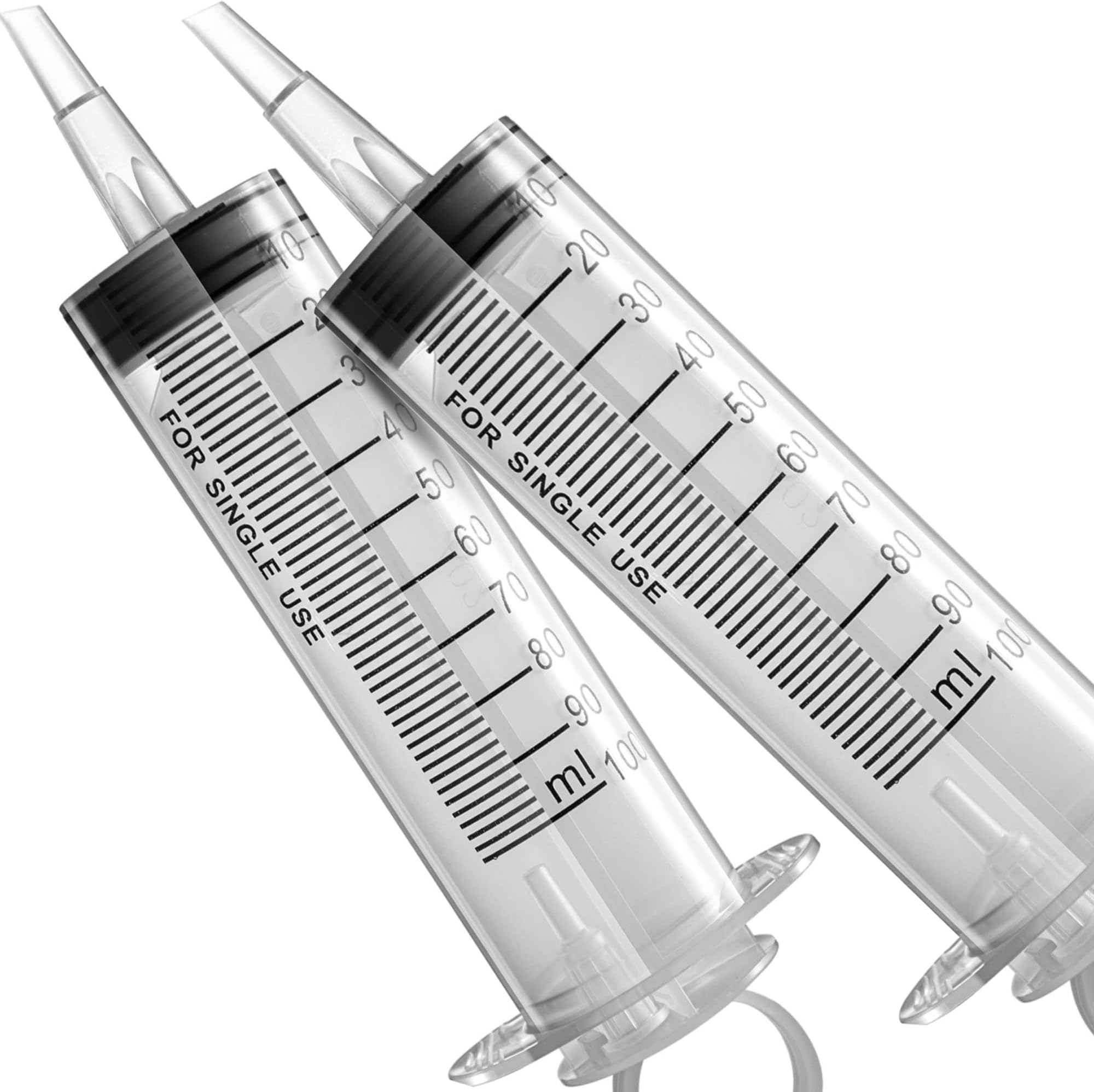 Amazon.com: 2 Pack Large Syringes (150 ML), Large Plastic Garden Industrial Syringes for ...