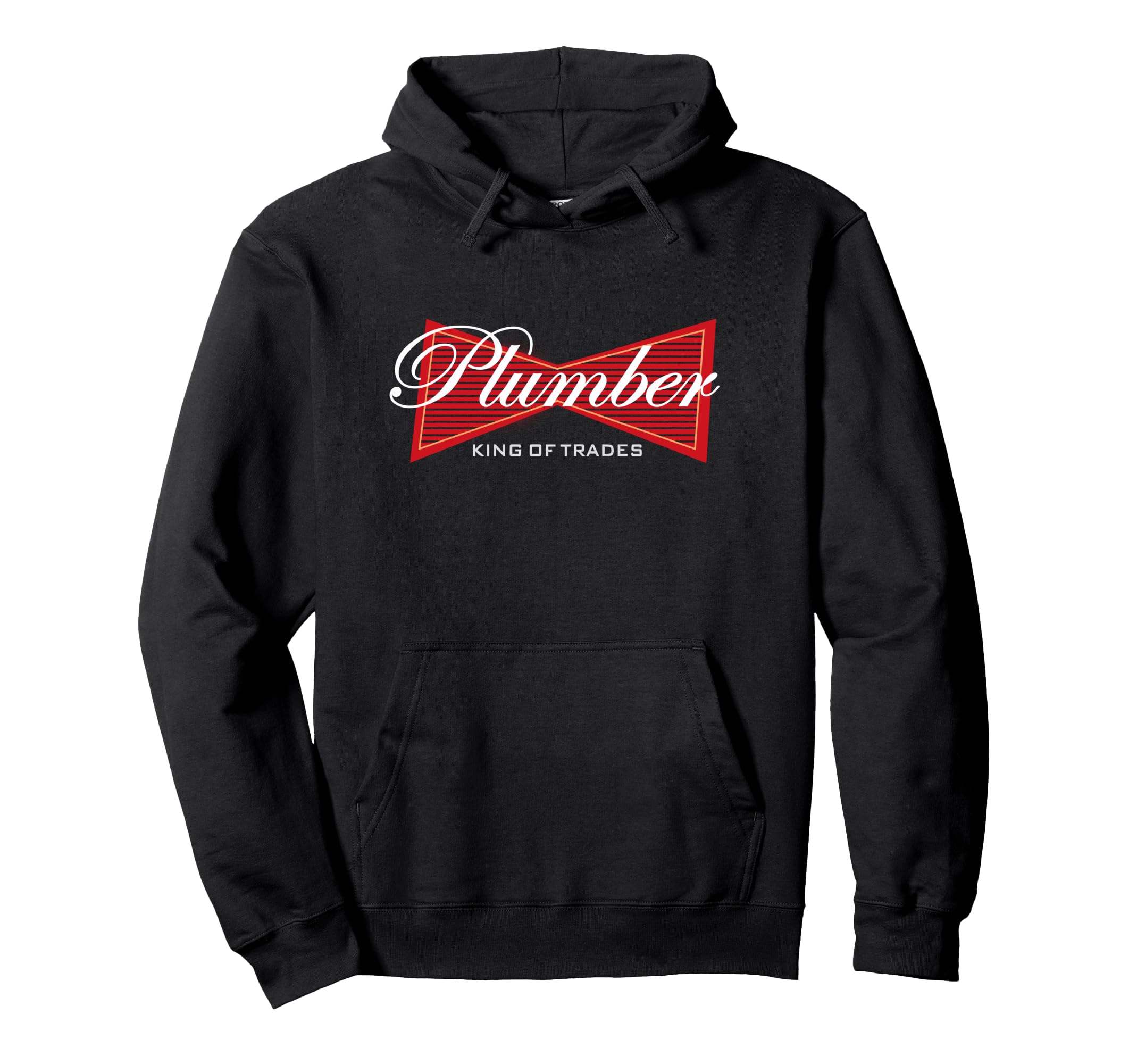 Amazon.com: Plumber King of Trades Hoodie Gifts for Plumbers Pullover ...