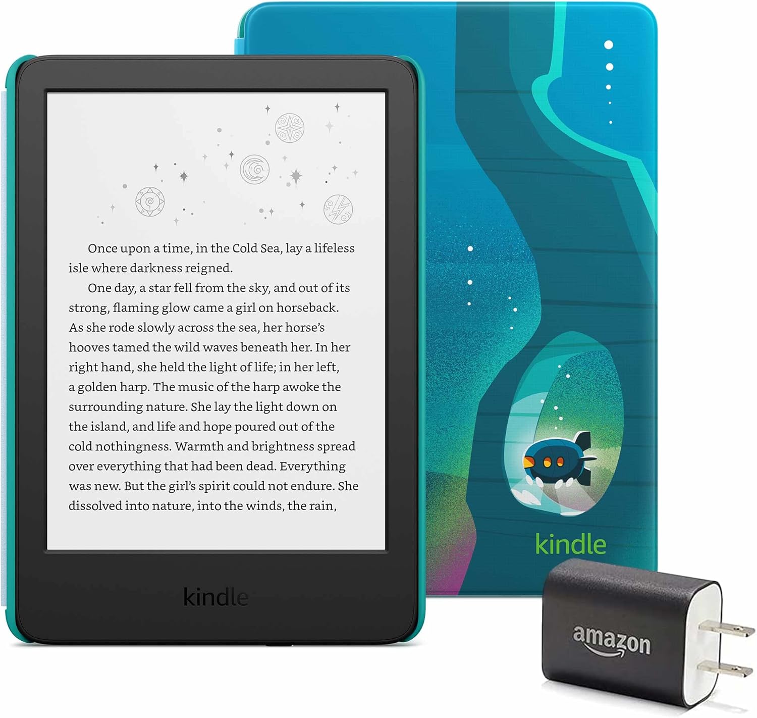 Amazon.com: Kindle Kids Essentials Bundle including Kindle Kids (2022 ...