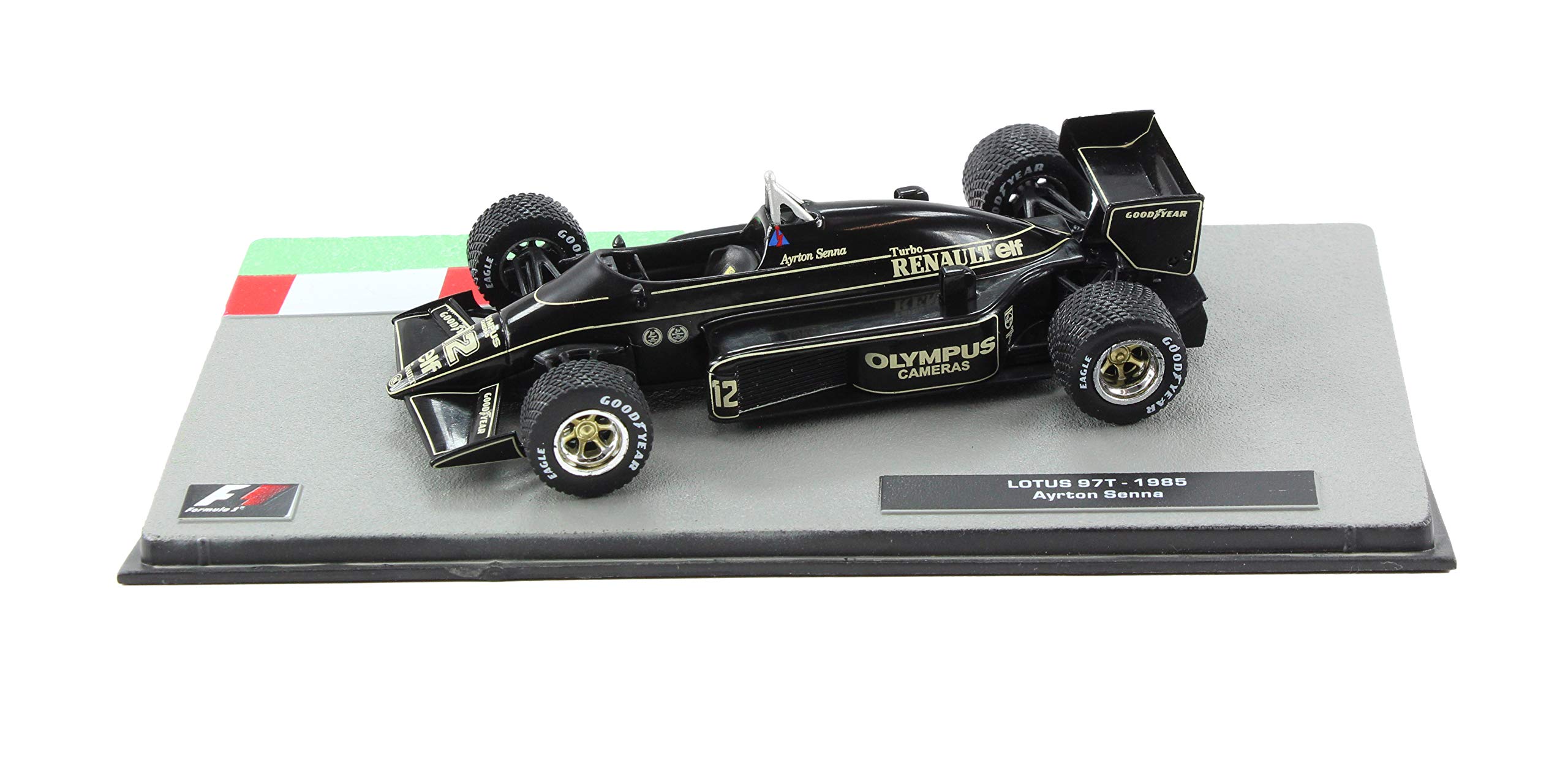 Deagostini Diecast 1 43 F1 Scale Model Ayrton Senna F1 | Desertcart New ...