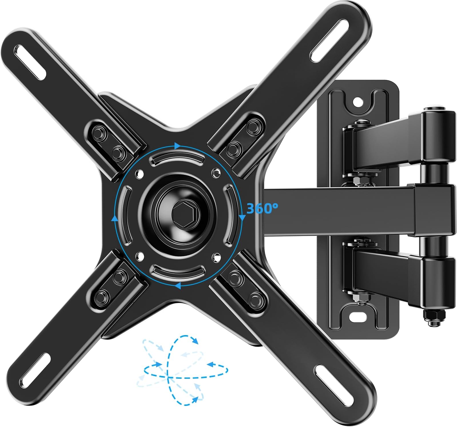Amazon.com: Mount-It! Landscape to Portrait Rotating TV Wall Mount ...