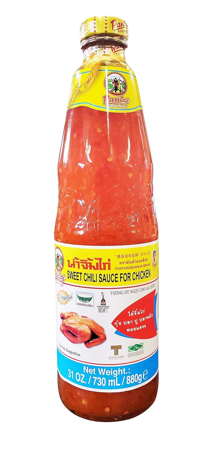 Amazon.com : Pantai Norasingh Sweet Chili Sauce for Chicken, 31oz : Grocery & Gourmet Food
