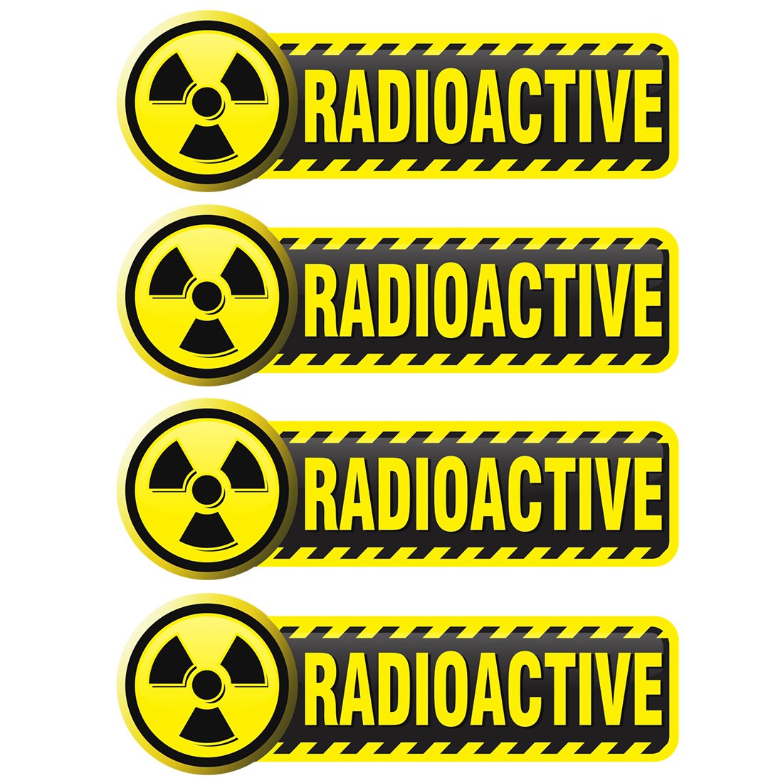 Amazon.com - CB - Radioactive 4 Pack Stickers