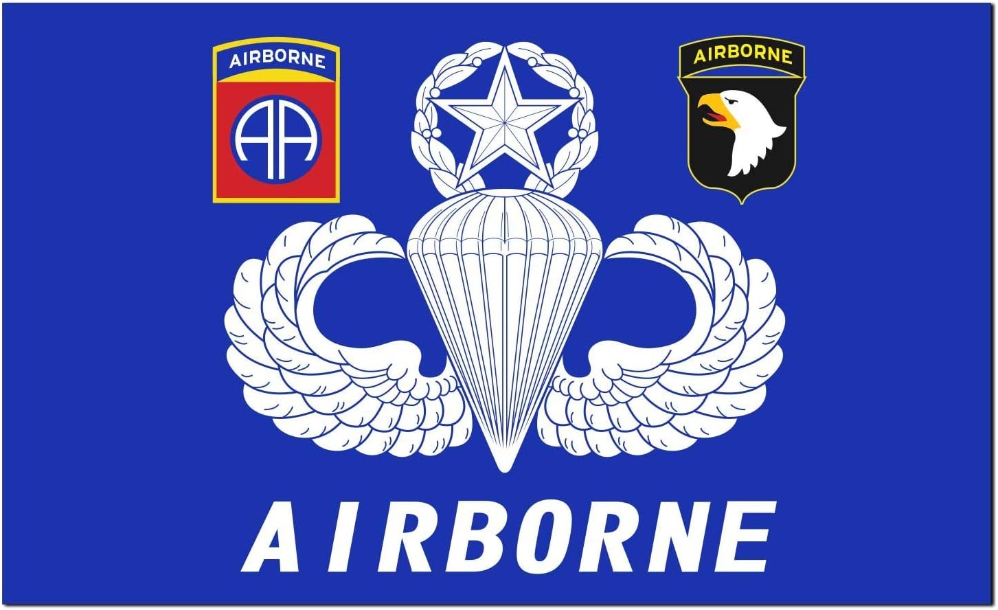 Amazon.com : Sportsworld Army Airborne Flag : Outdoor Flags : Patio ...