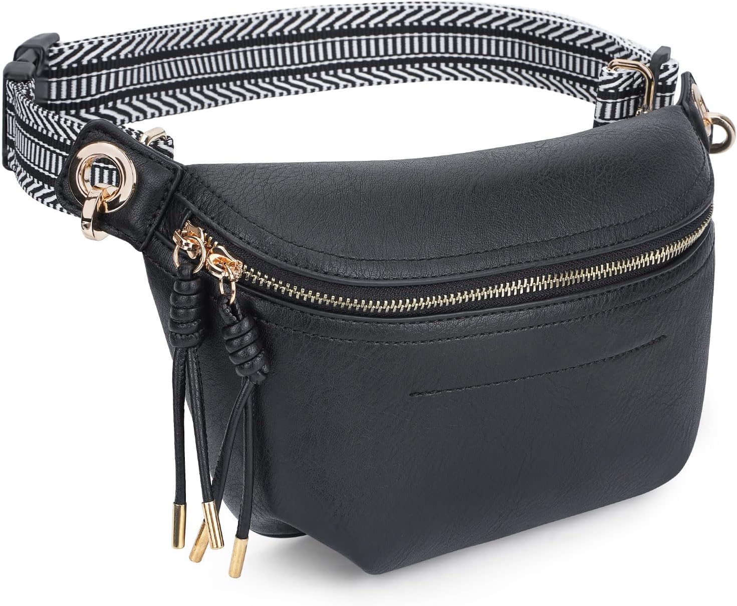 Amazon.com | Fanny Pack Crossbody Bags for Women Pu Leather Belt Bag ...