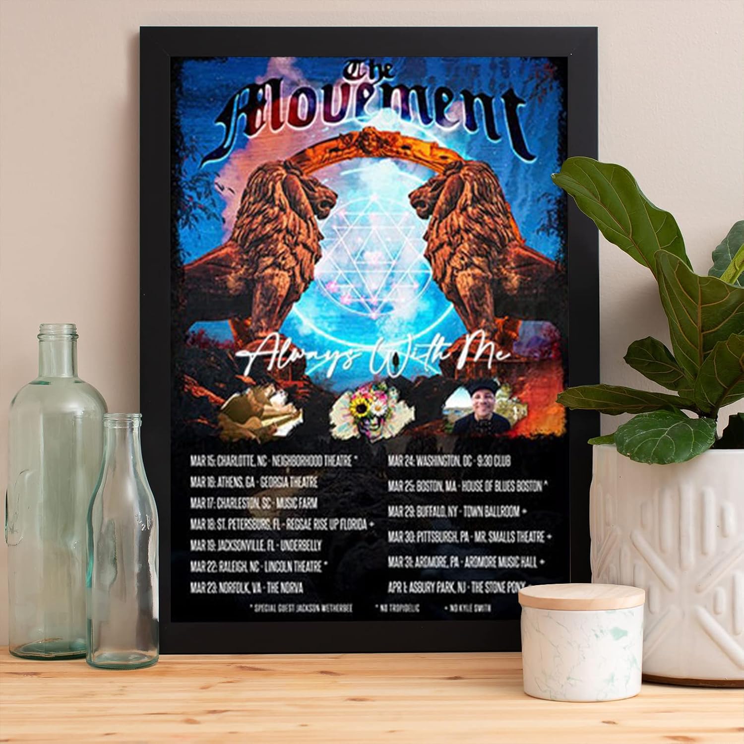 The Movement Tour 2023 Poster The Movement The Always With Me Tour 2023 ...