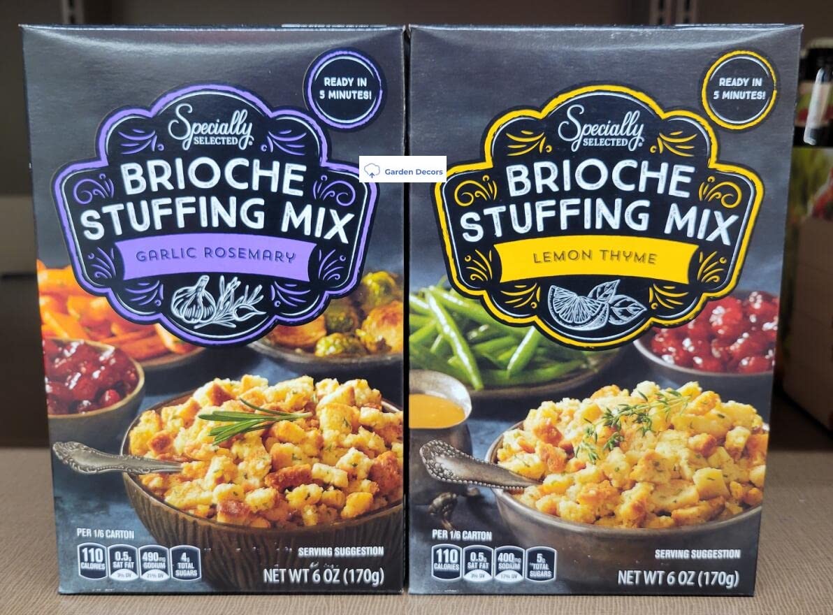 Amazon.com: Specially Selected Brioche Stuffing Mix Garlic Rosemary ...