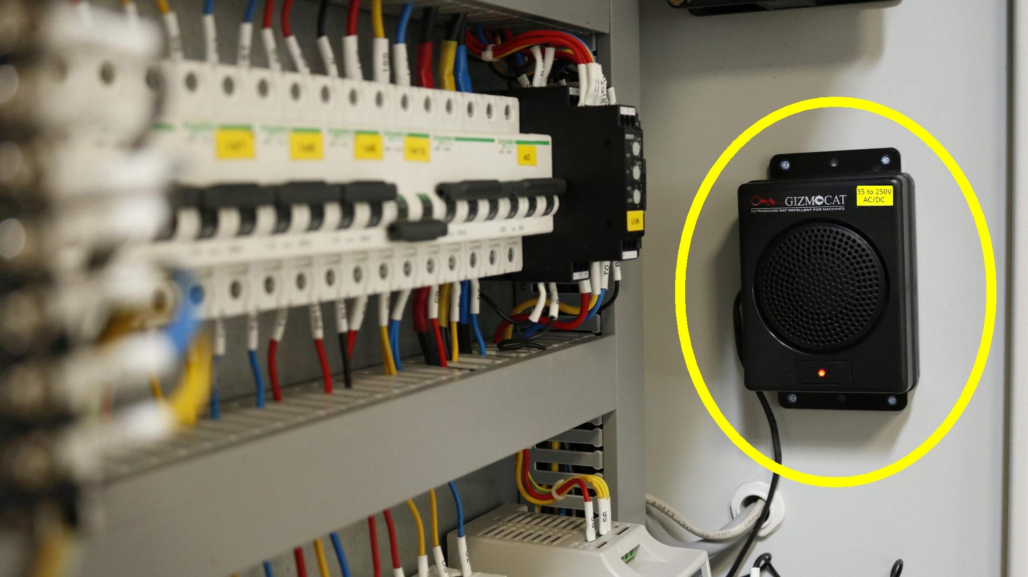 Buy GIZMOCAT Ultrasound electronic Rat Repellent machine 2nd Gen - (35 ...