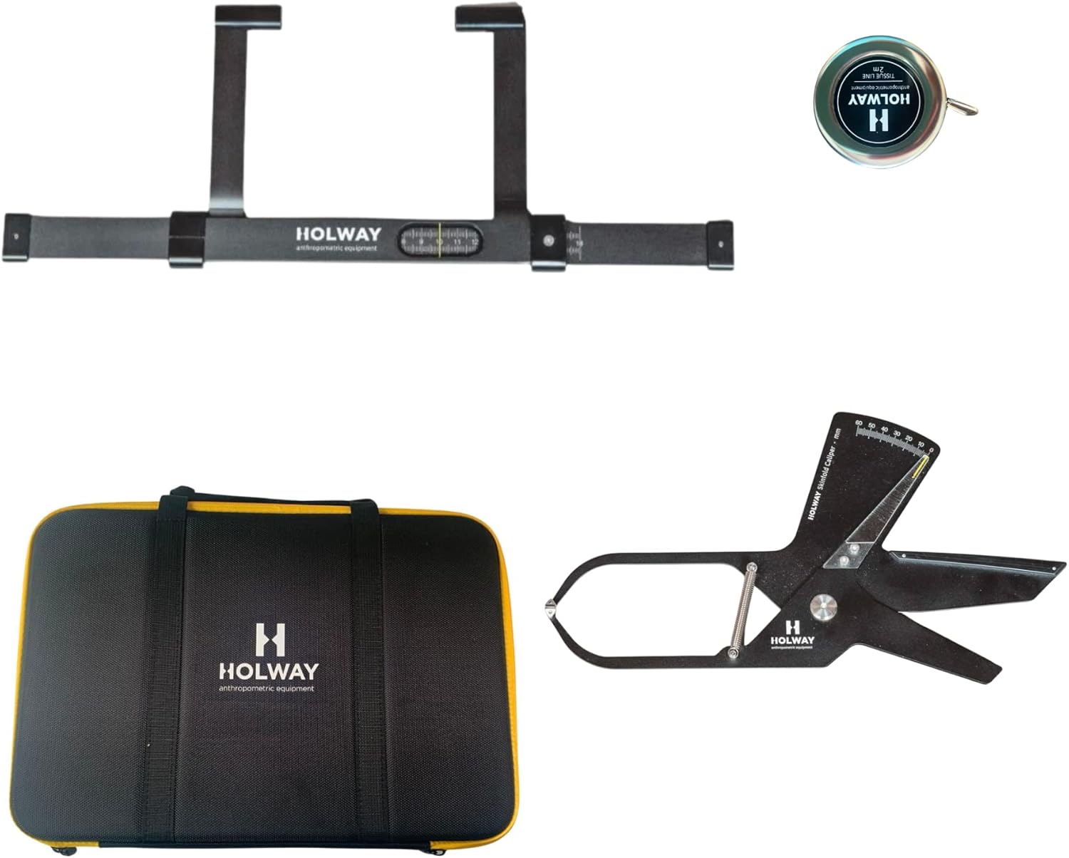 Amazon.com: Holway Kit de antropometría de nivel 1 con pinza de pliegue ...