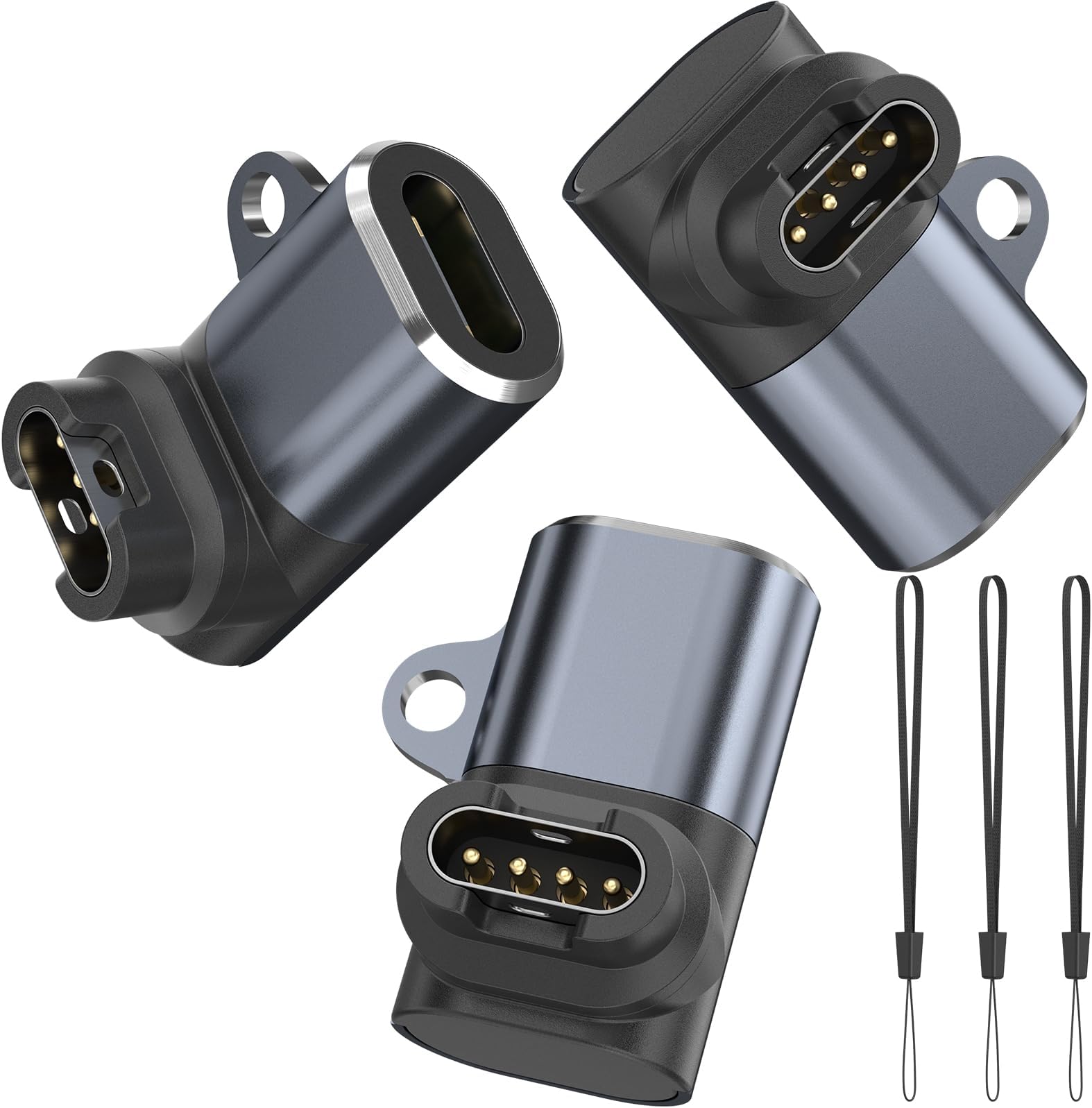 USB-C zu Garmin Watch Ladeadapter 4-Pack,USB C Ladekabel Uhr Adapter ...