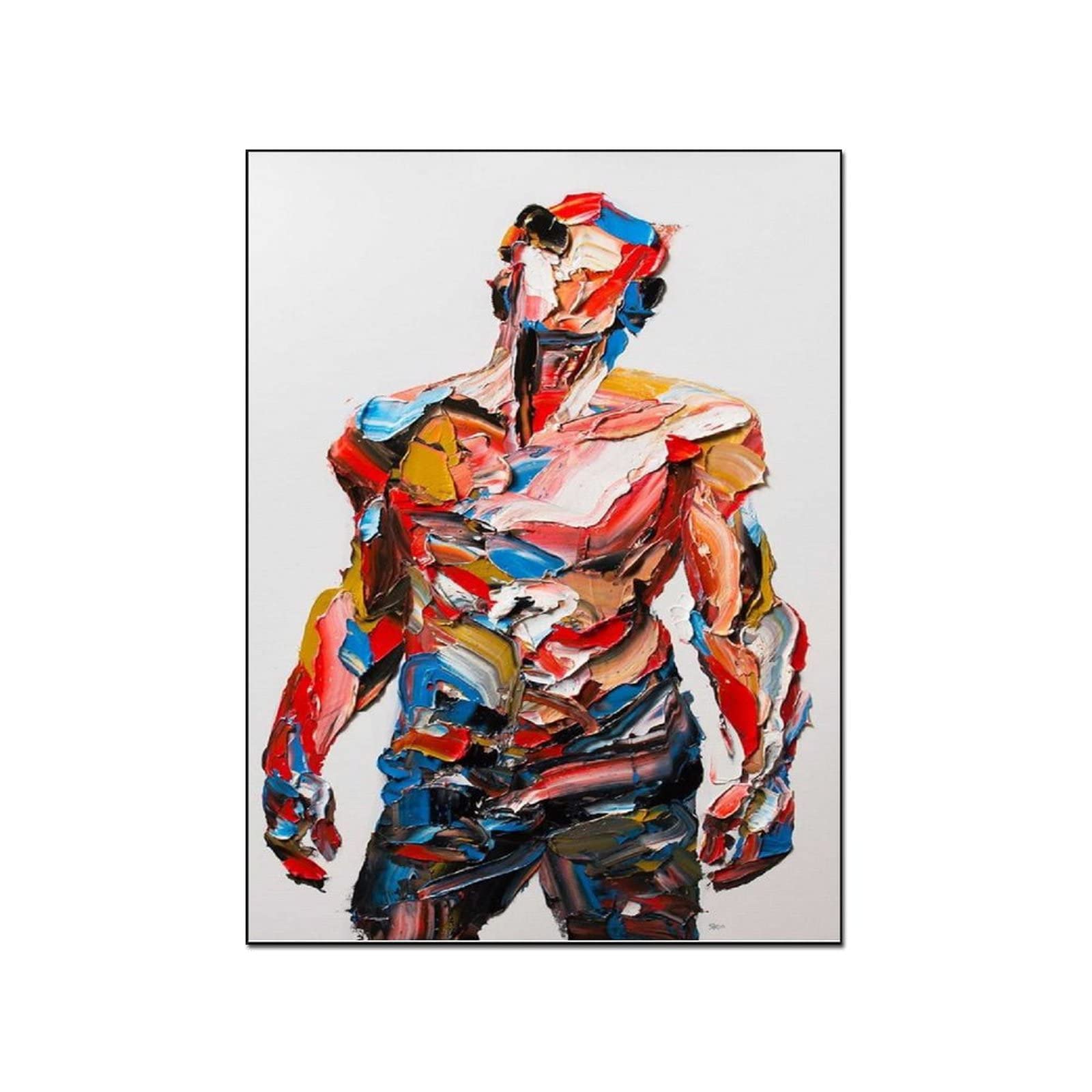 Contemporary Abstract Figure Painting