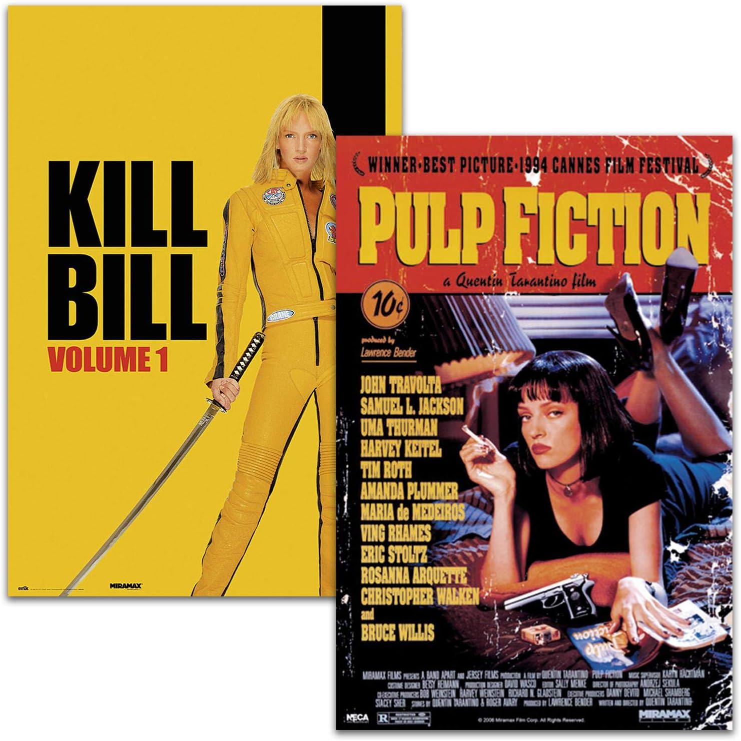 1art1 36889 Pulp Fiction - Film Score By Quentin Tarantino Poster für ...