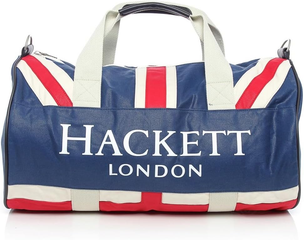 Amazon.com | Hackett Union Jack Holdall Red | Travel Duffels