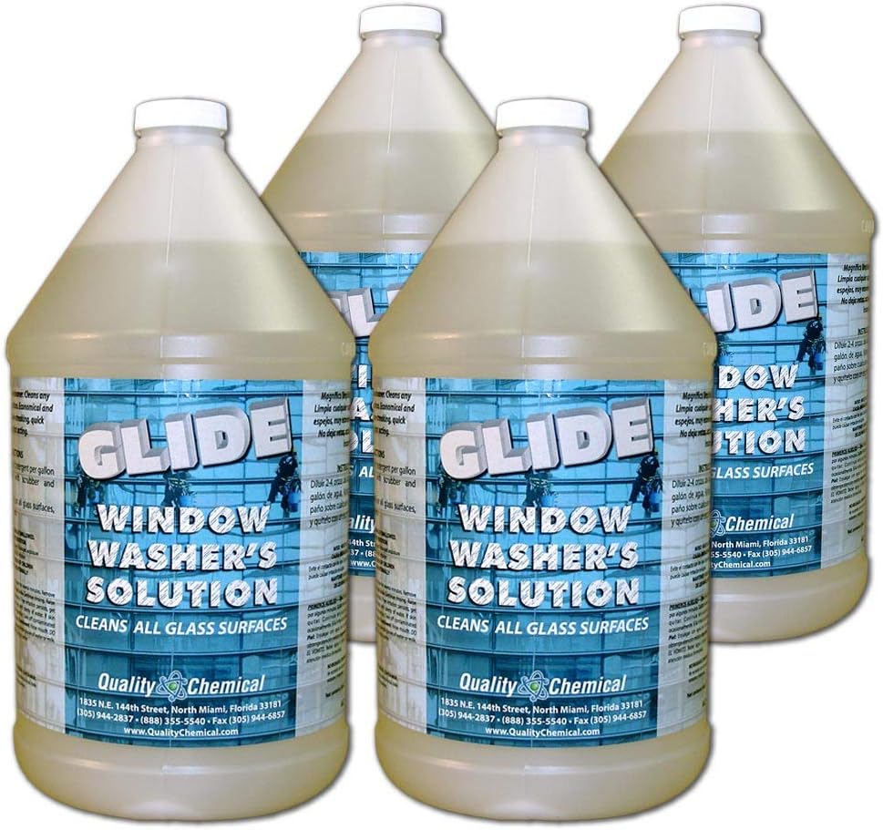 Amazon.com: Quality Chemical Glide Window Washer's Solution Commercial ...