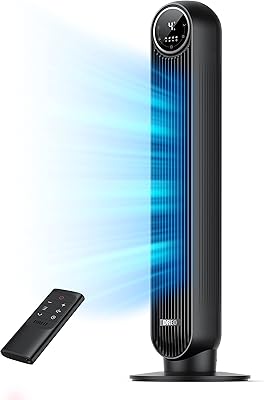 Amazon.com: Dreo Cruiser Pro T1 Tower Fan, 42 Inch Quiet Oscillating ...