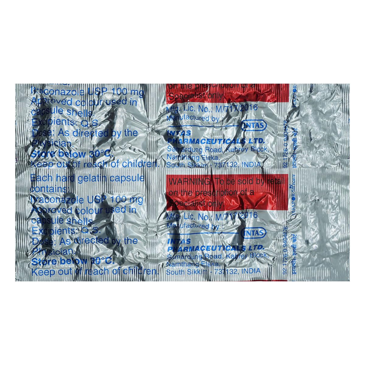 Itaspor-SB Forte 100 Capsule 10's : Amazon.in: Health & Personal Care