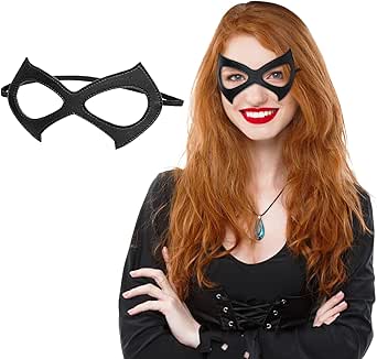 Amazon.com: YouNuo Cat Woman Mask for Women, Masquerade Leather Half ...