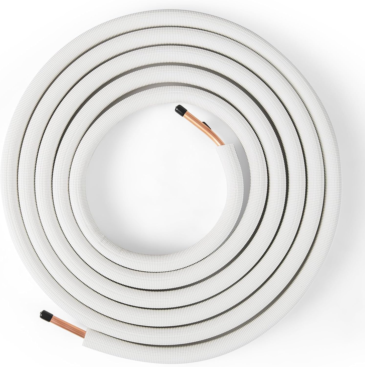 Amazon.com: COSTWAY 25 Ft. Mini Split Line Set, 1/4”&1/2” O.D. Copper ...