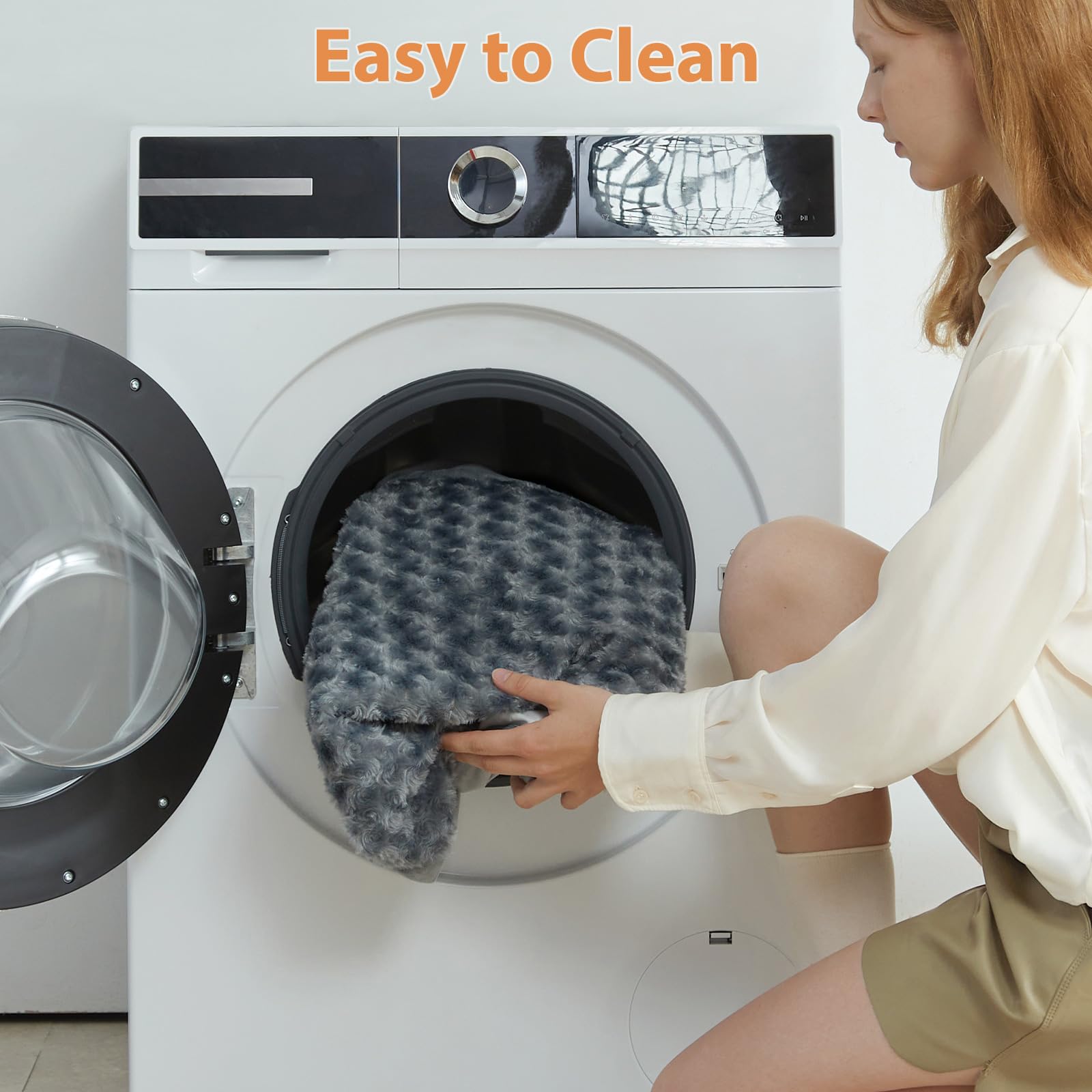 LNSSFFER Dog Beds for Extra Large Dogs, XL Orthopedic Dog Sofa Bed with Removable Cover ...