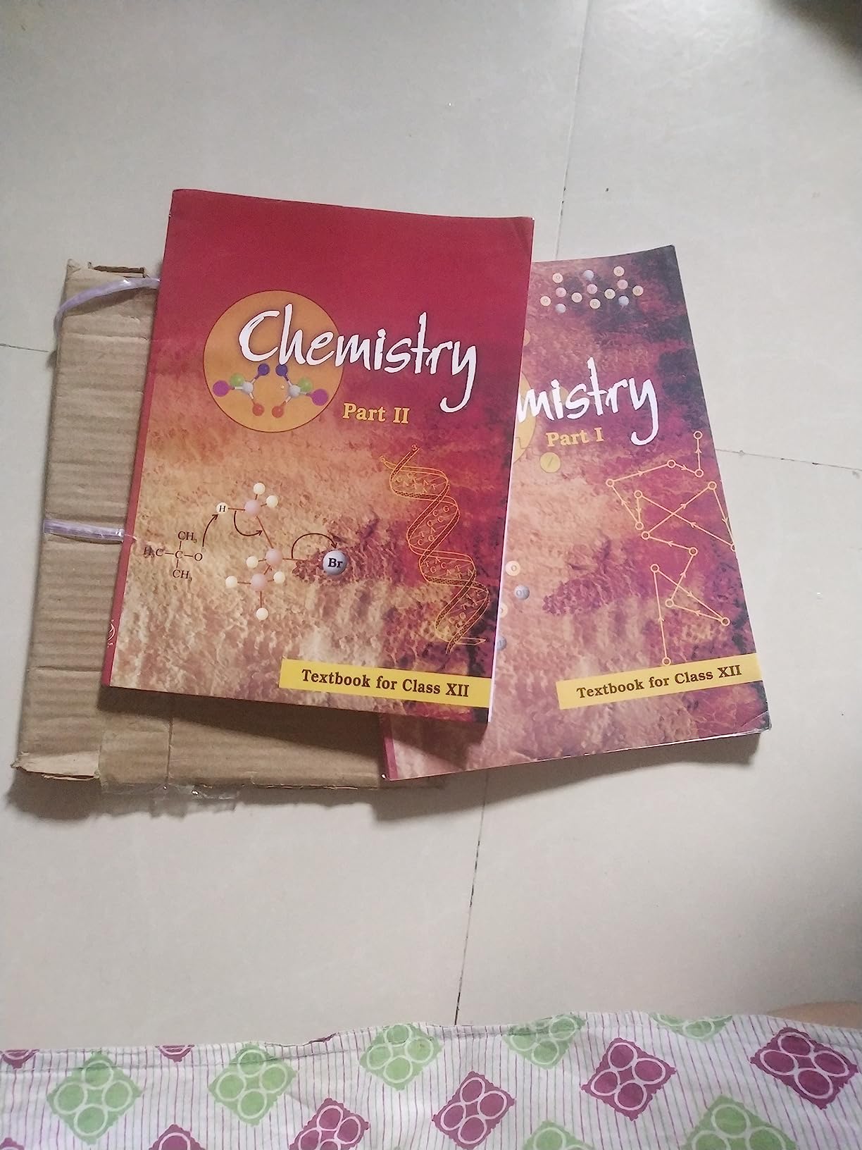 NCERT Chemistry Textbook for Class 12 - Part 1 & 2 - 12085 & 12086 (Set ...