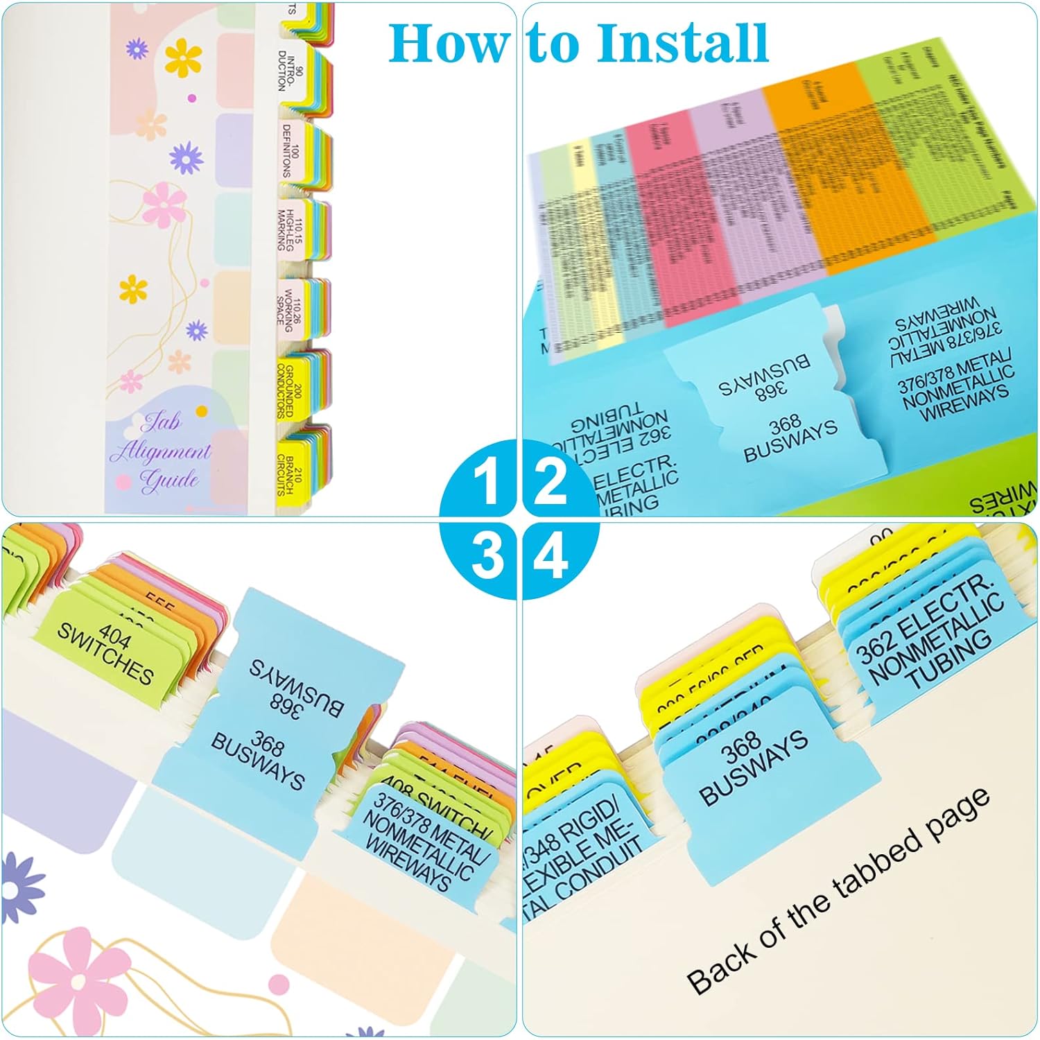 Buy NEC Tabs, 120 Pcs for 2020 National Electrical Code(Book not ...