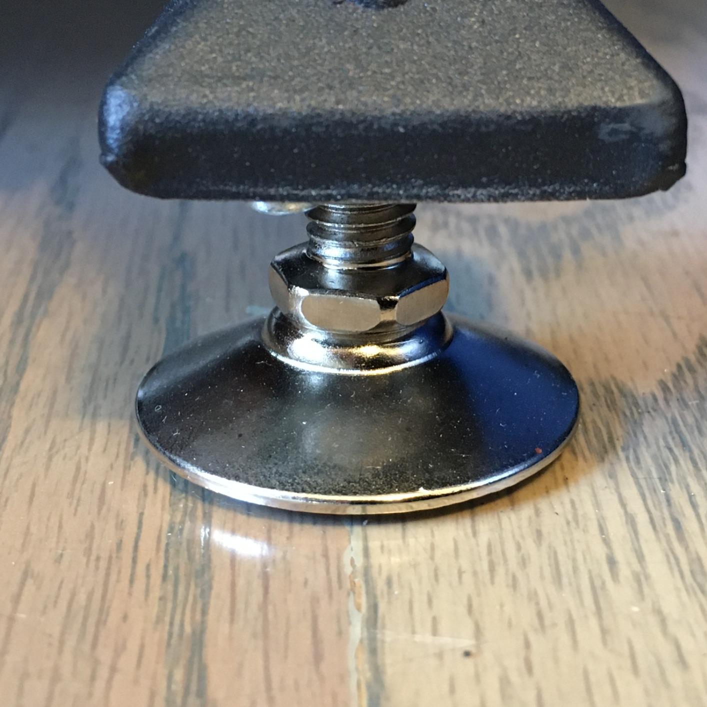 Weld Nut Leg Levelers (Set of 4), Adjustable Leveling Feet for ...