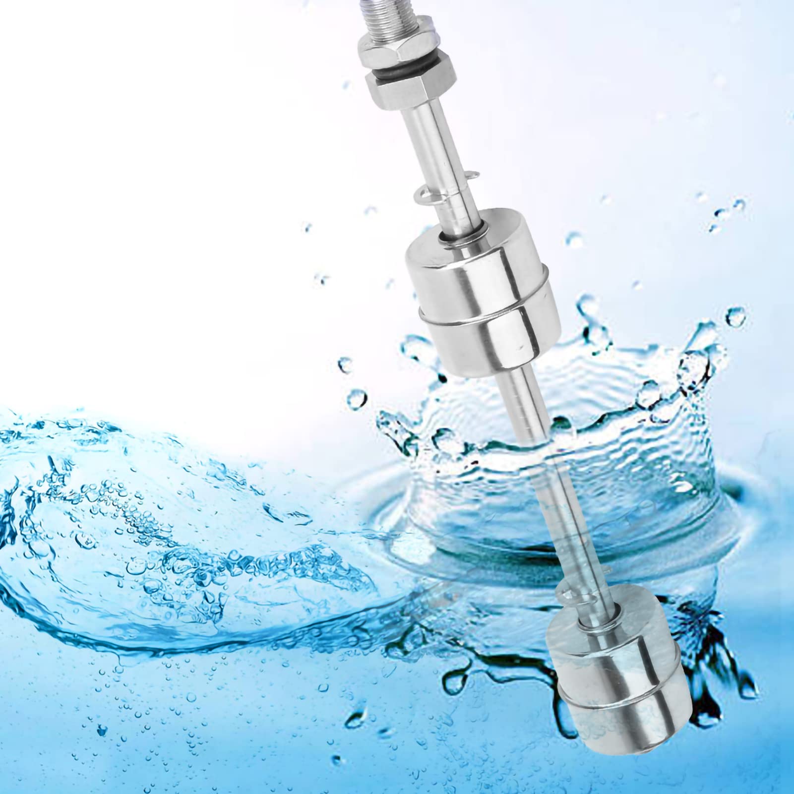 Buy Liquid Levels Sensor, Stainless Steel Double Ball Switch Water ...