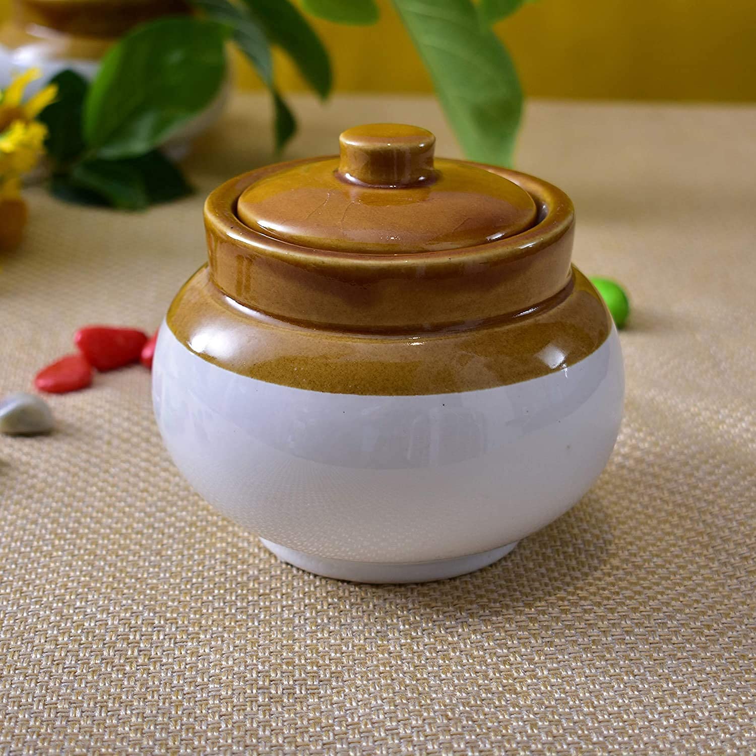 Buy Shriyam Craft Ceramic Jar | Food Storage Jar | Multipurpose Jar ...