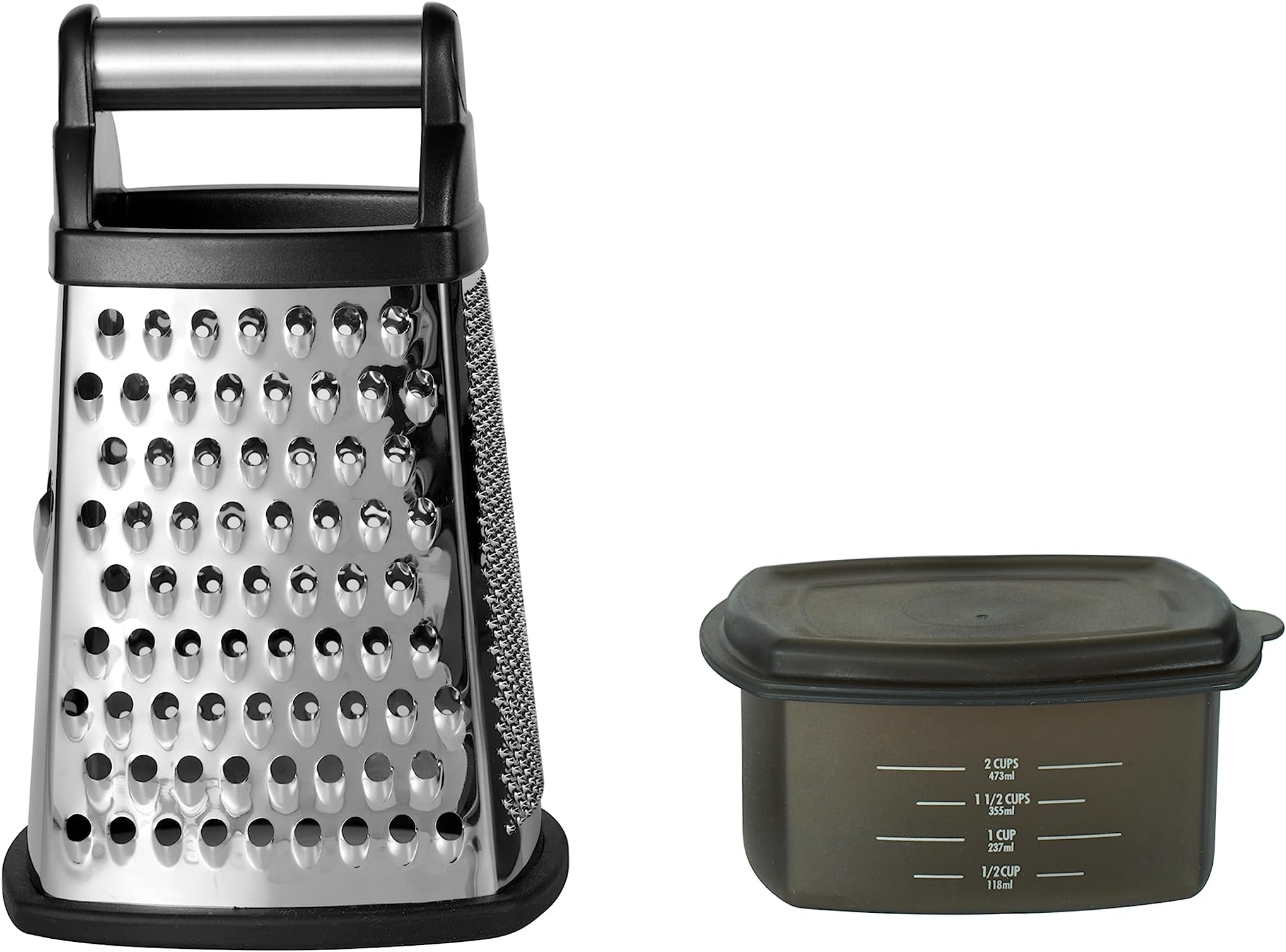 Amazon.com: Zyliss Smooth Glide Dual Grater - Dual Two-Sided Cheese ...