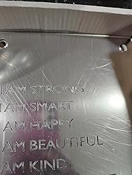 Amazon.com : Personalised Name Affirmation Mirror Neon Sign, Custom ...