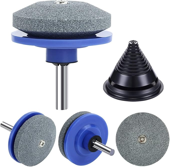 Amazon.com : M MUNCASO Lawn Mower Blade Sharpener, Lawn Mower Blade ...